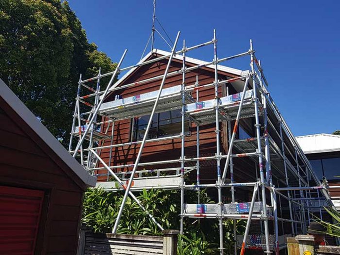 Residential scaffolding for builders, homeowners and tradesmen
